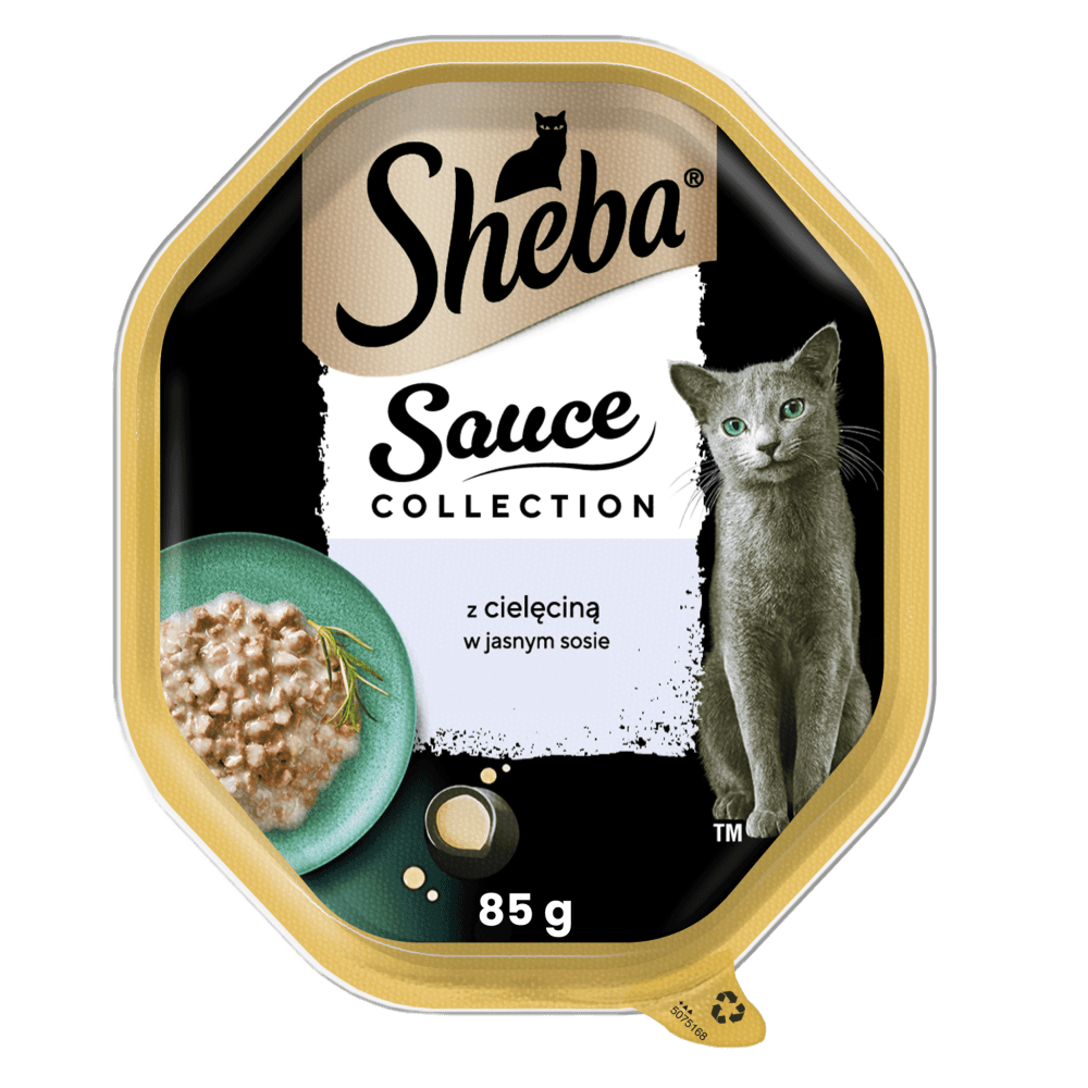 Sauce Collection z Cielęciną w sosie 85 g | Karma Mokra | SHEBA® PL
